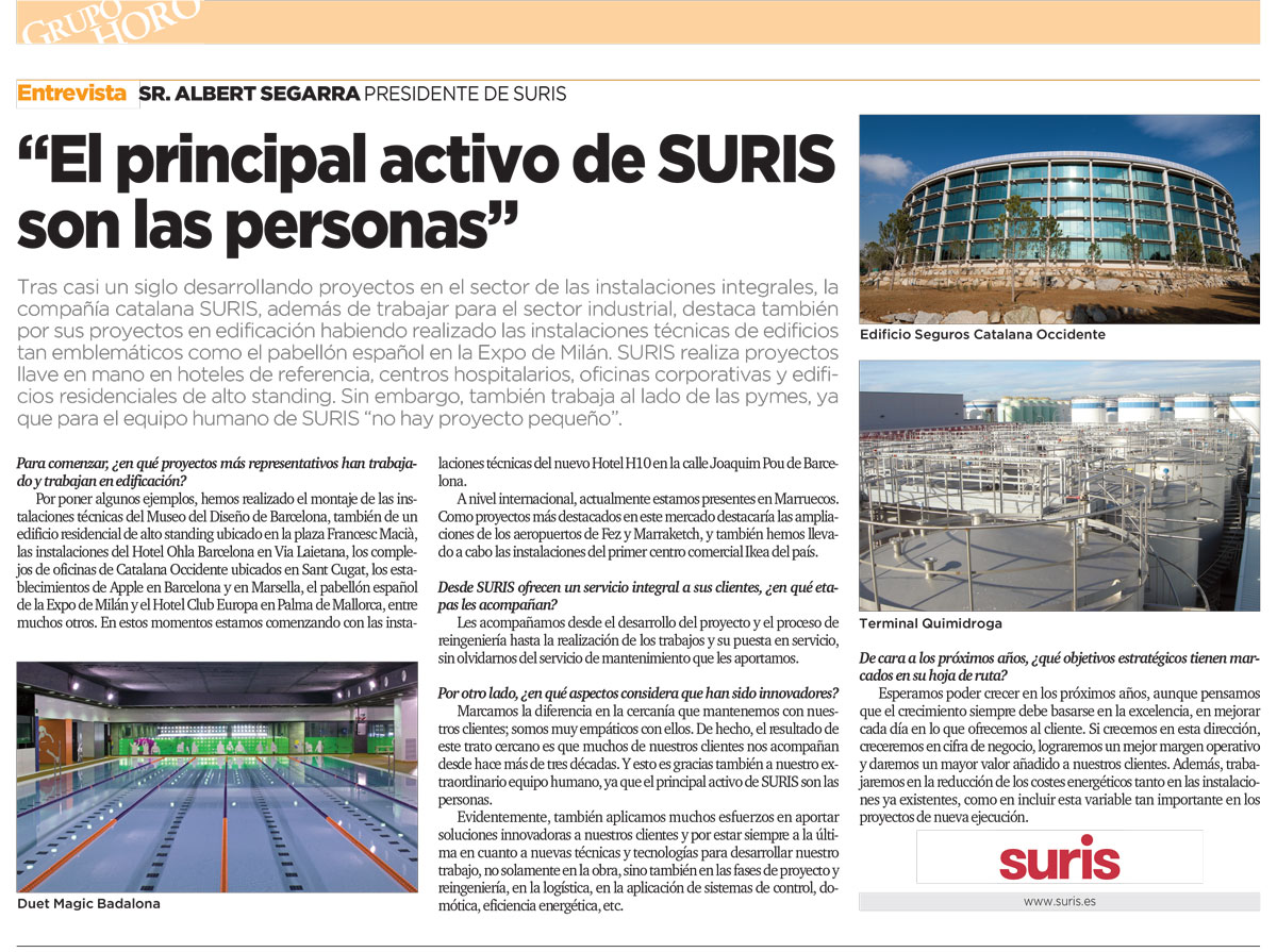 Suris en La Vanguardia - Suris